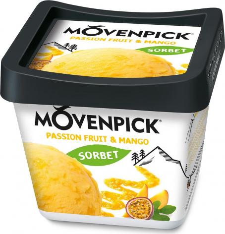 Movenpick Мороженое Passion Fruit & Mango 500мл - купить по цене от 670 ...